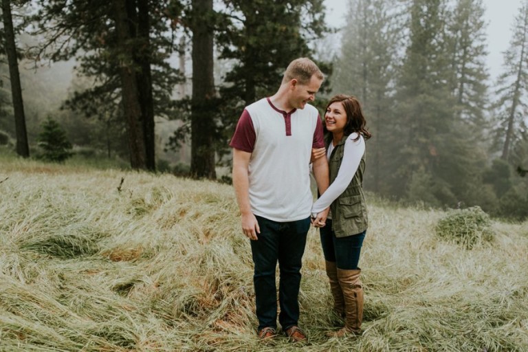 Ryan + Jordyn Los Olivos Mountain Engagement - Michelle Lillywhite ...