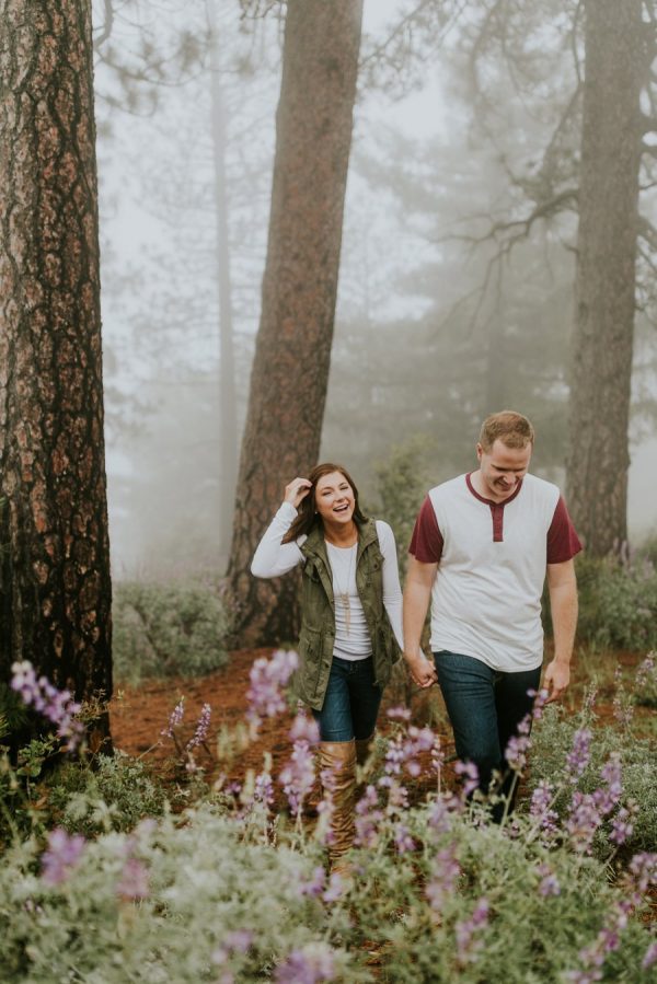 Ryan + Jordyn Los Olivos Mountain Engagement - Michelle Lillywhite ...